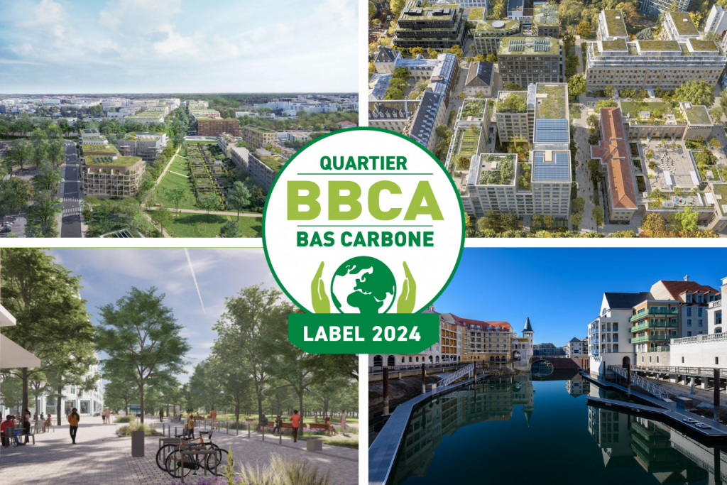 4 premiers quartiers bas carbone labellisés BBCA ! - Association BBCA